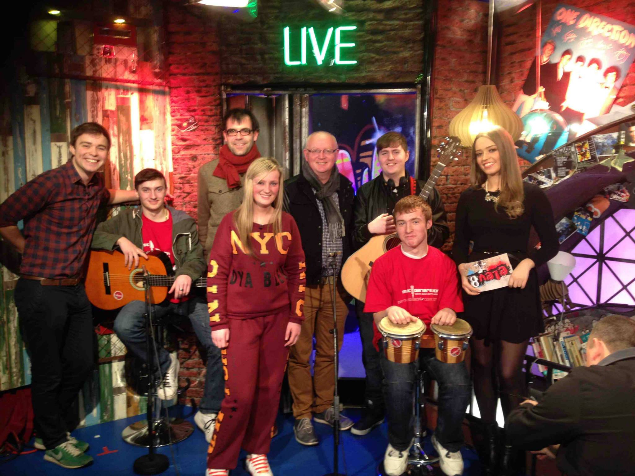 SoundOUT students perform live on RTÉ TV’s Elev8 programme | Music Generation | Music Education ...